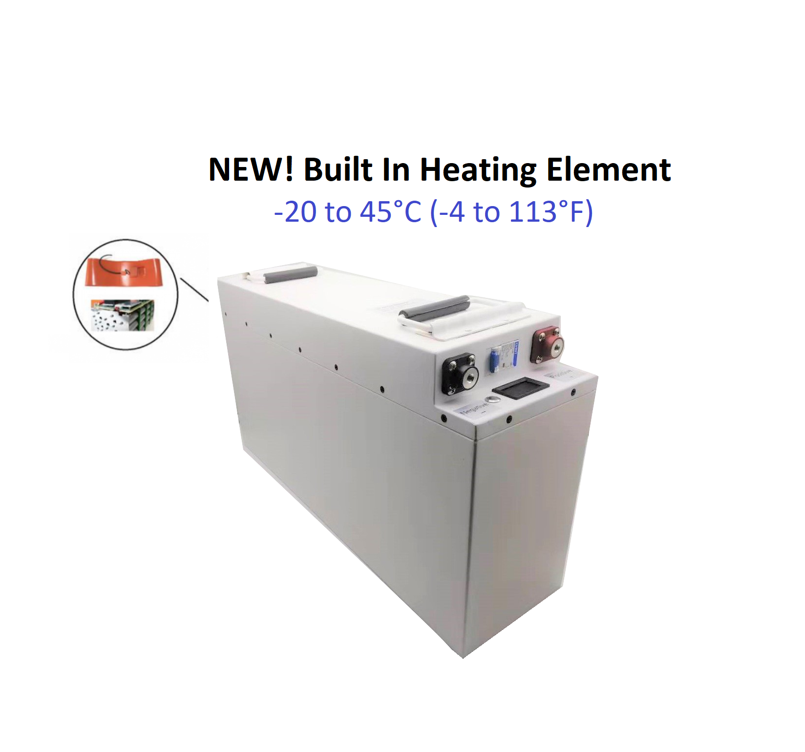 Cold Weather Lithium Batteries -20 to 45°C (-4 to 113°F)